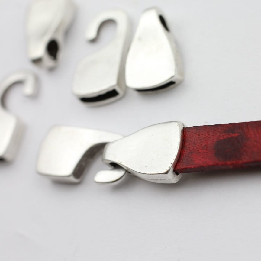 5 Clasps for Bracelet Sterling Silver Plated Hook Bracelet | Etsy