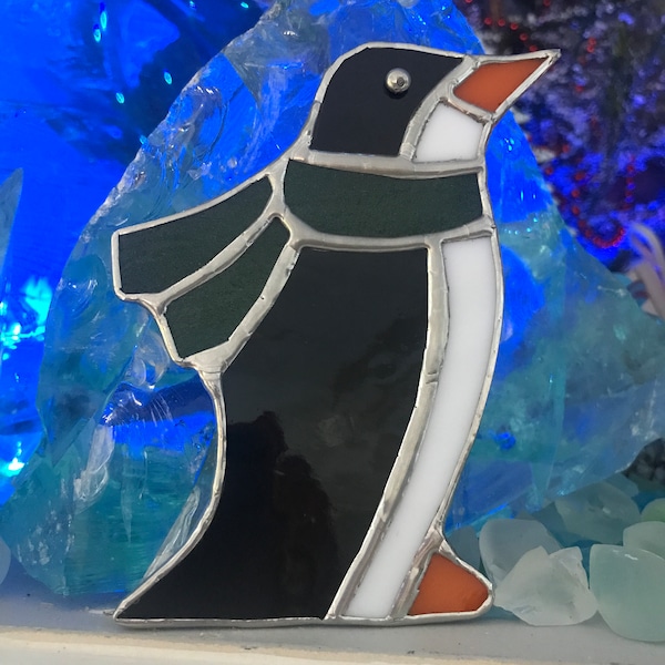 Glass Penguin - Etsy