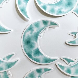 Blue Moon Sticker | Watercolor | Art Sticker | Vinyl | Car Decor ...