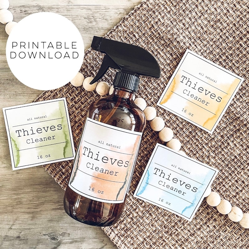 Young Living Labels - Etsy