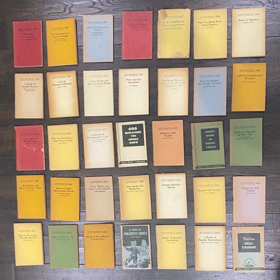 Vintage Little Blue Books Pt 2 - Etsy