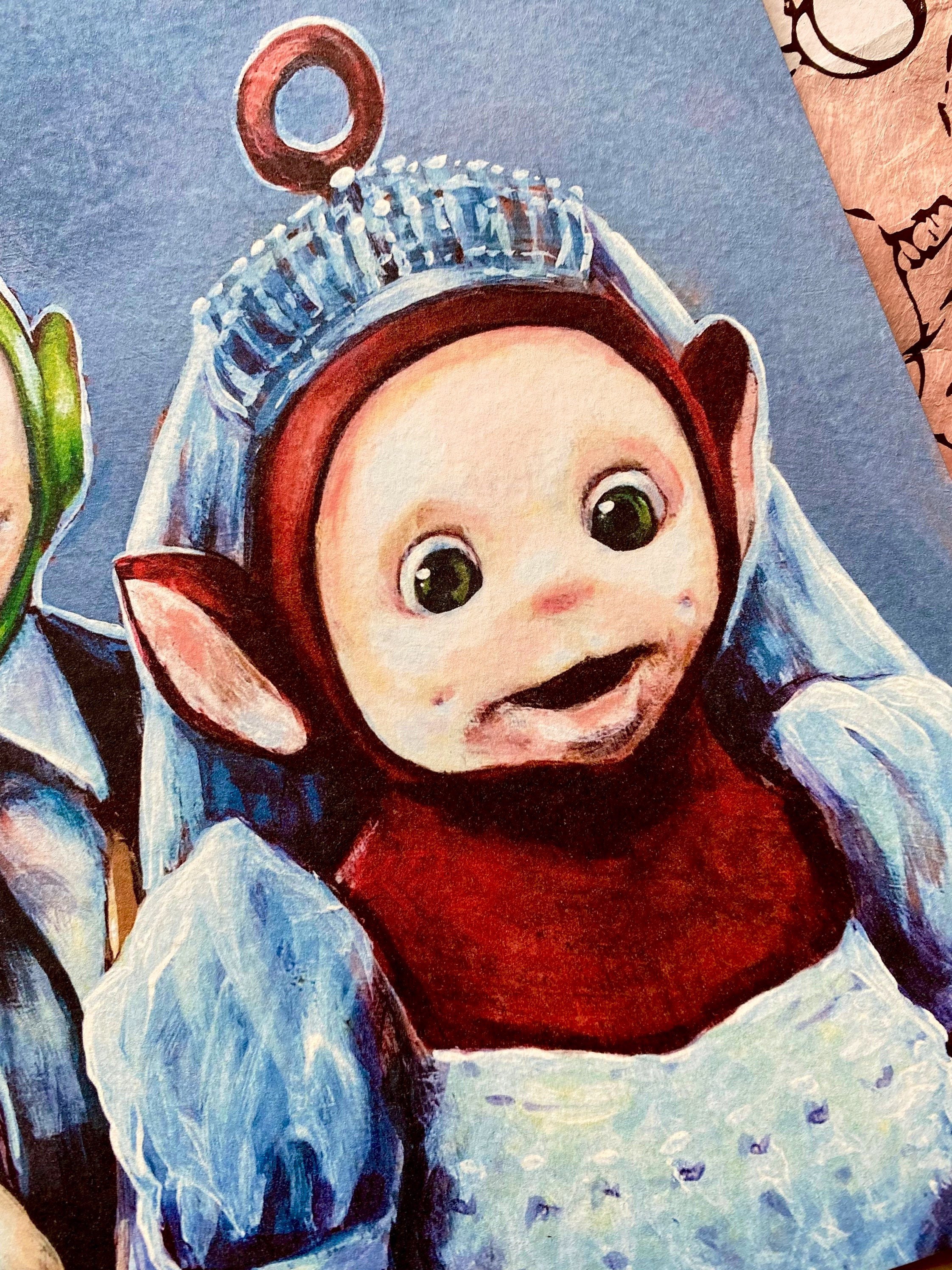 Teletubbies Wedding Print Signed 1-50 Batch A Romantic | Etsy