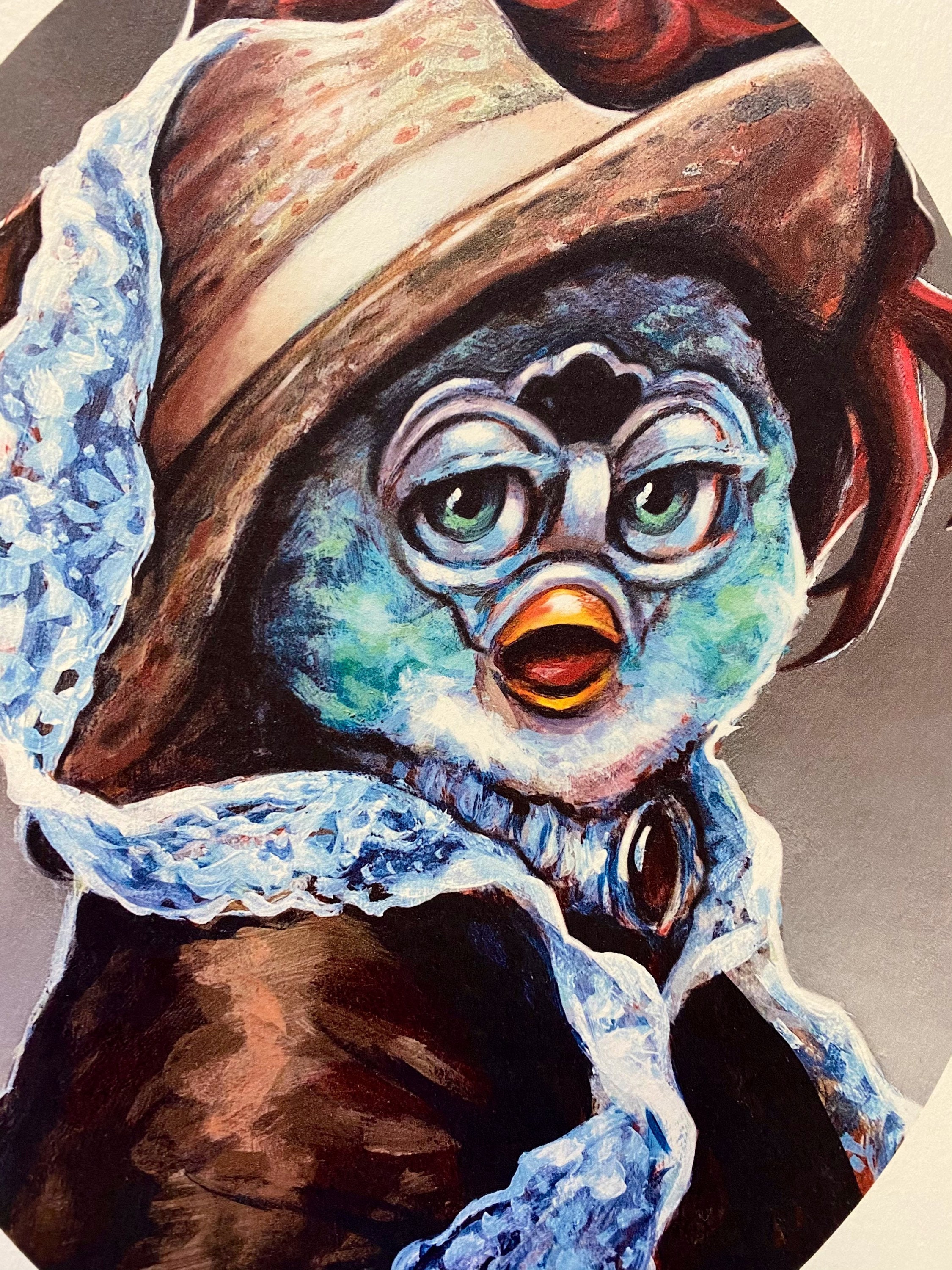 Fancy French Furby Print Signed & Dated Classical 8 X 10 - Etsy