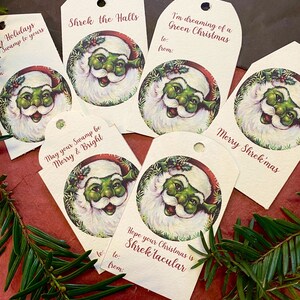 Shrek Gift Tag Printable Download - Instant Download of 6 Christmas ...