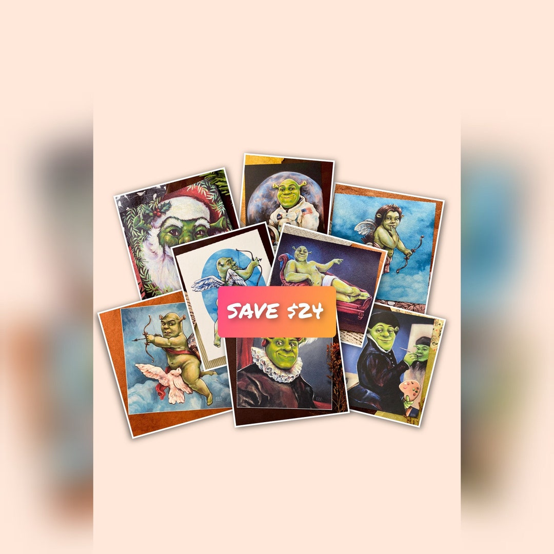 Complete Shrek Collection - All 9 Prints for the Price of 8 - Etsy
