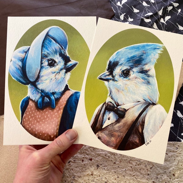 Tufted Titmouse - Etsy