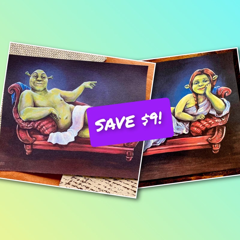 Shrek Office Decor - Etsy
