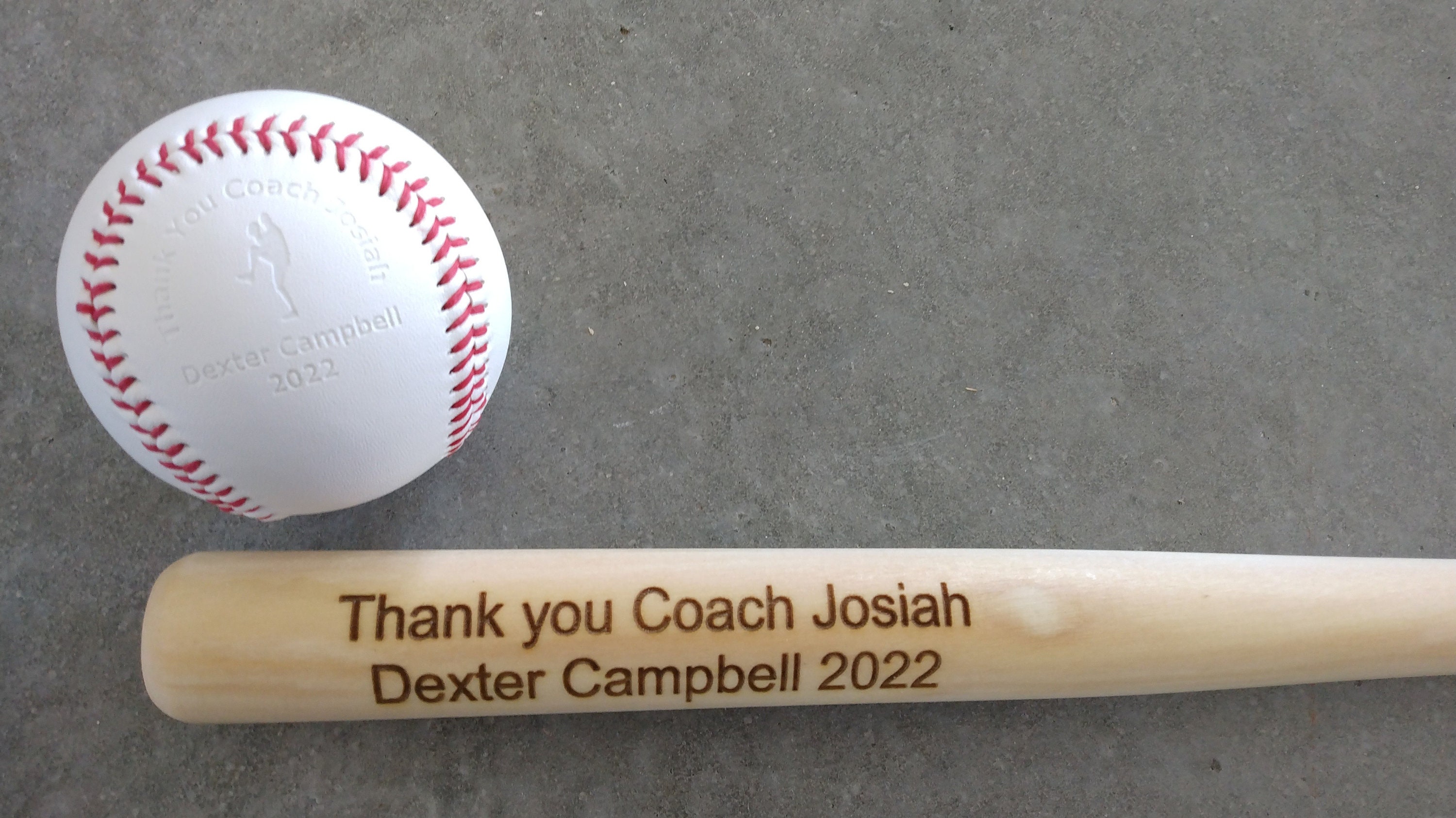 Personalized Mini Wooden Bat Great Team Player or Coach - Etsy