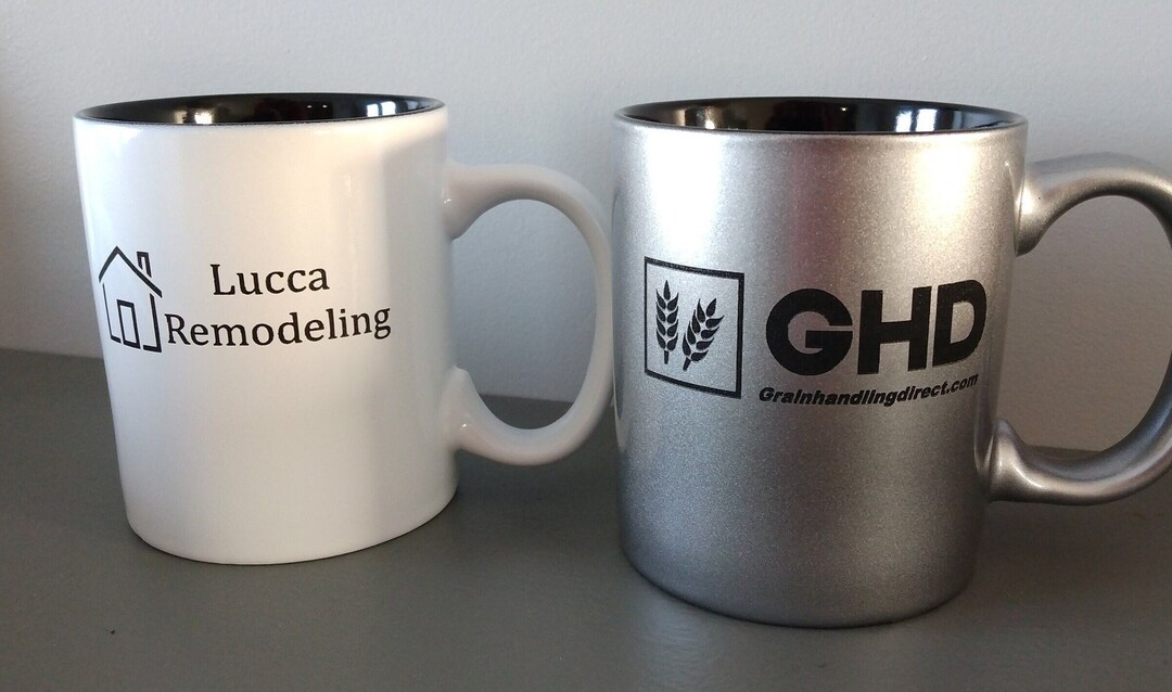 Personalized Ceramic Mugs. Add Your Logo. Personalized Coffee Mug ...