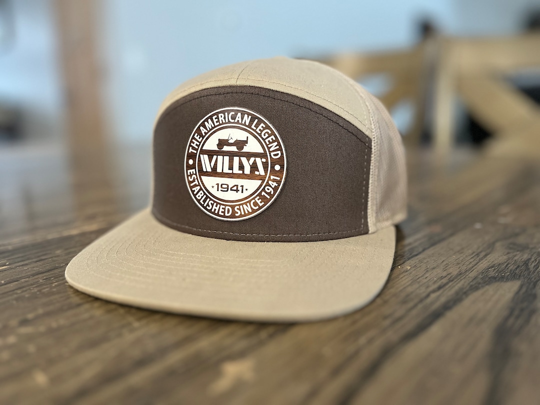 Richardson 168 Flat Bill, Snapback, Laser Engraved Acrylic Patch Hat, Custom Logo Hat ...