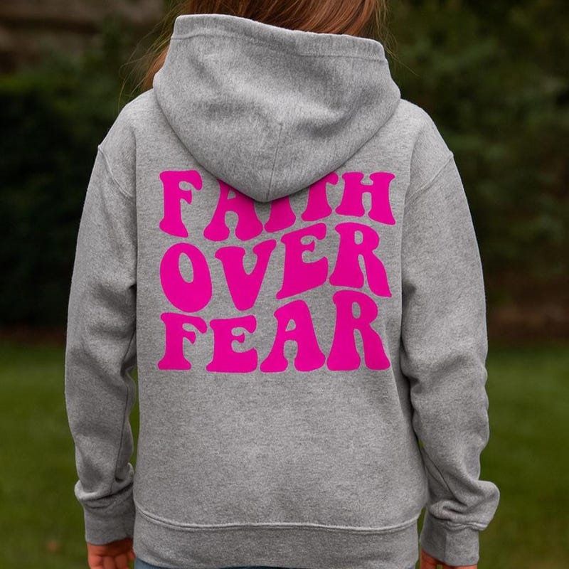 Faith Over Fear Hoodie - Etsy