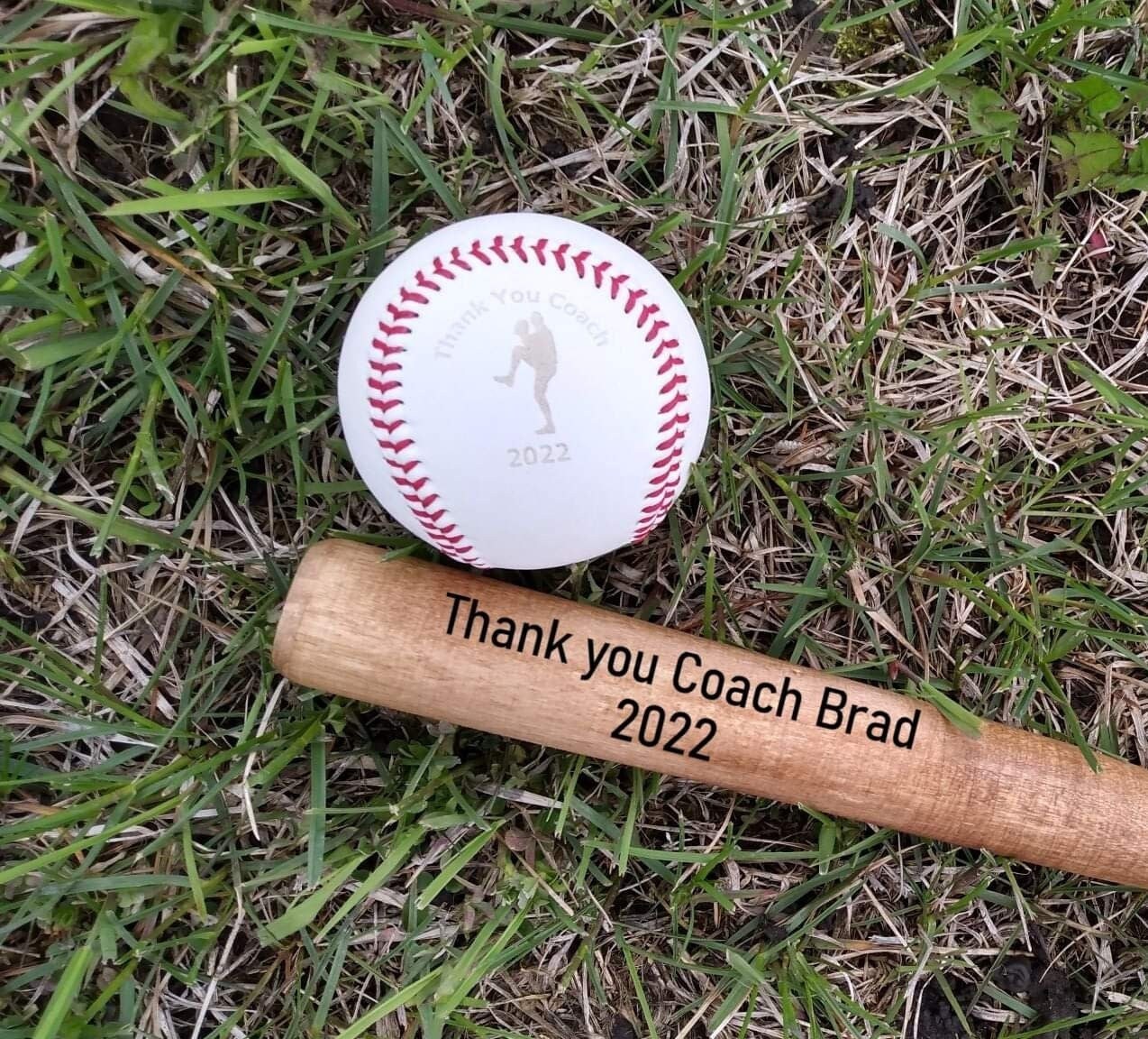 Personalized Mini Wooden Bat Great Team Player or Coach - Etsy