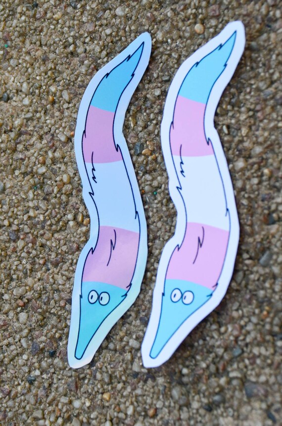 Stickers Trans Worm on a String Dungeons and Dragons Sticker Stickers ...