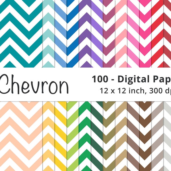 Chevron Paper - Etsy