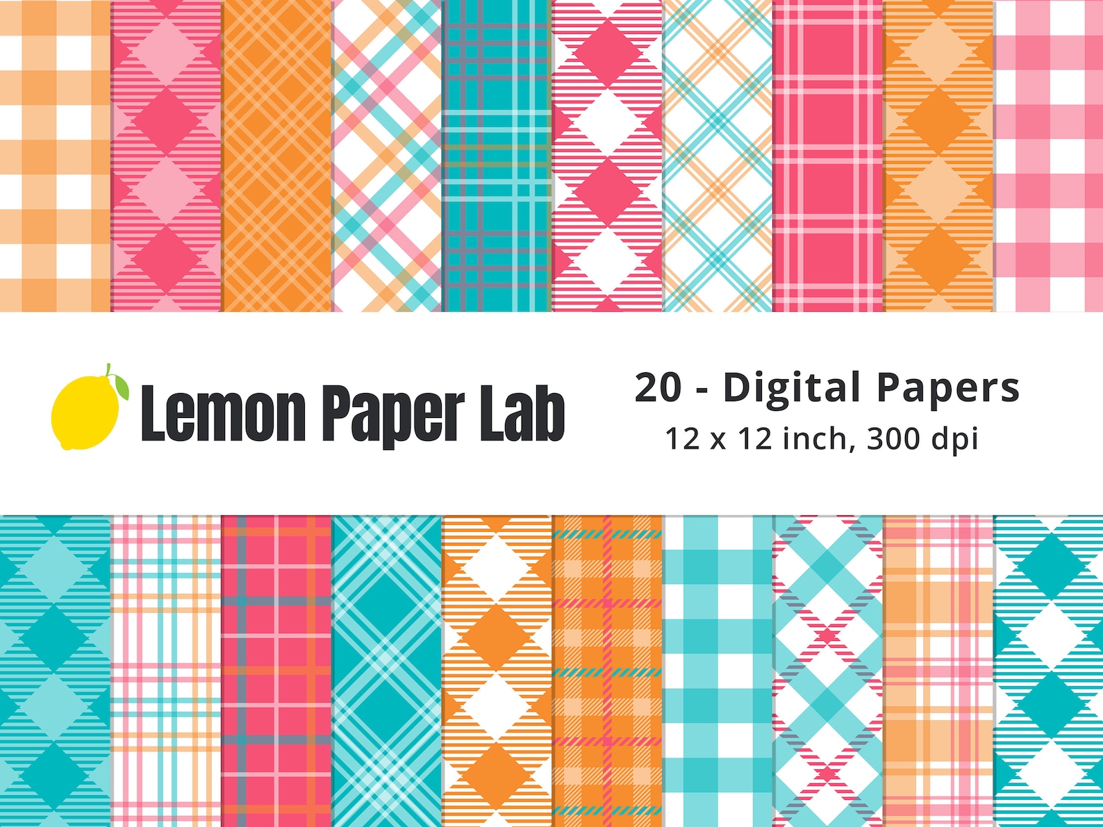 Summer Plaid Patterns, Blue Plaid Background, Red Plaid Pattern, Orange ...