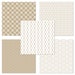 Brown Digital Paper, Khaki Backgrounds, Seamless Geometric Patterns ...