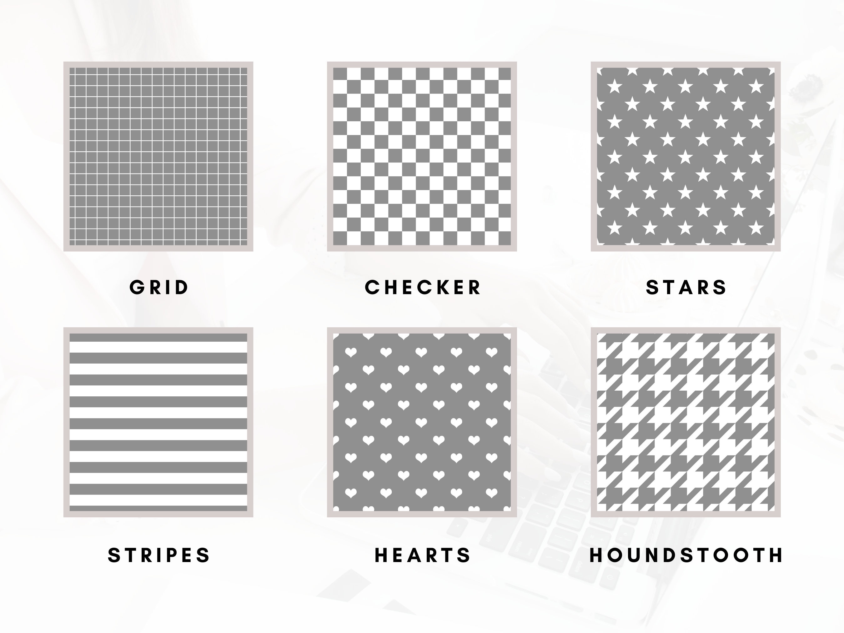 50 Essential Patterns to Use With Adobe Photoshop - Etsy