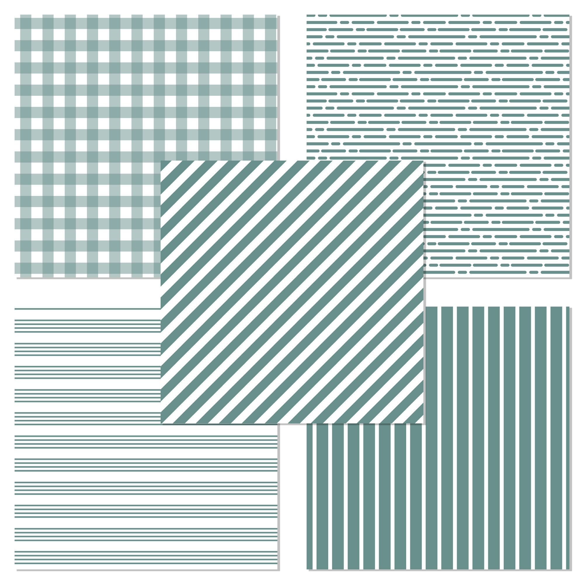 Green and White Stripe Digital Paper, Sage Green Striped Background ...