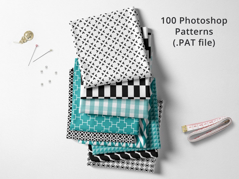 Photoshop Patterns - 100 Transparent Seamless Patterns to Use With ...