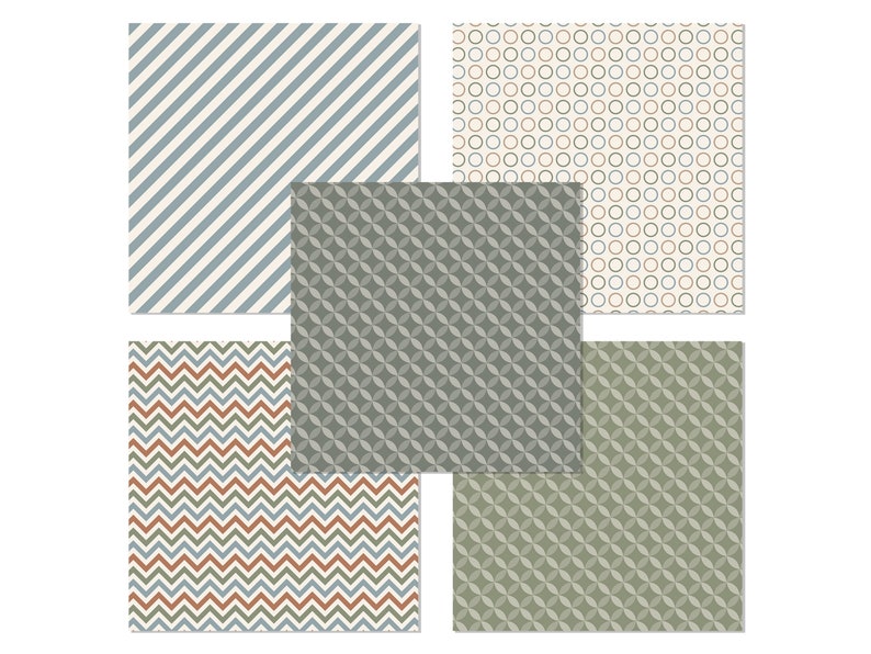 Earth Tone Digital Papers Earth Tones Background Neutral - Etsy