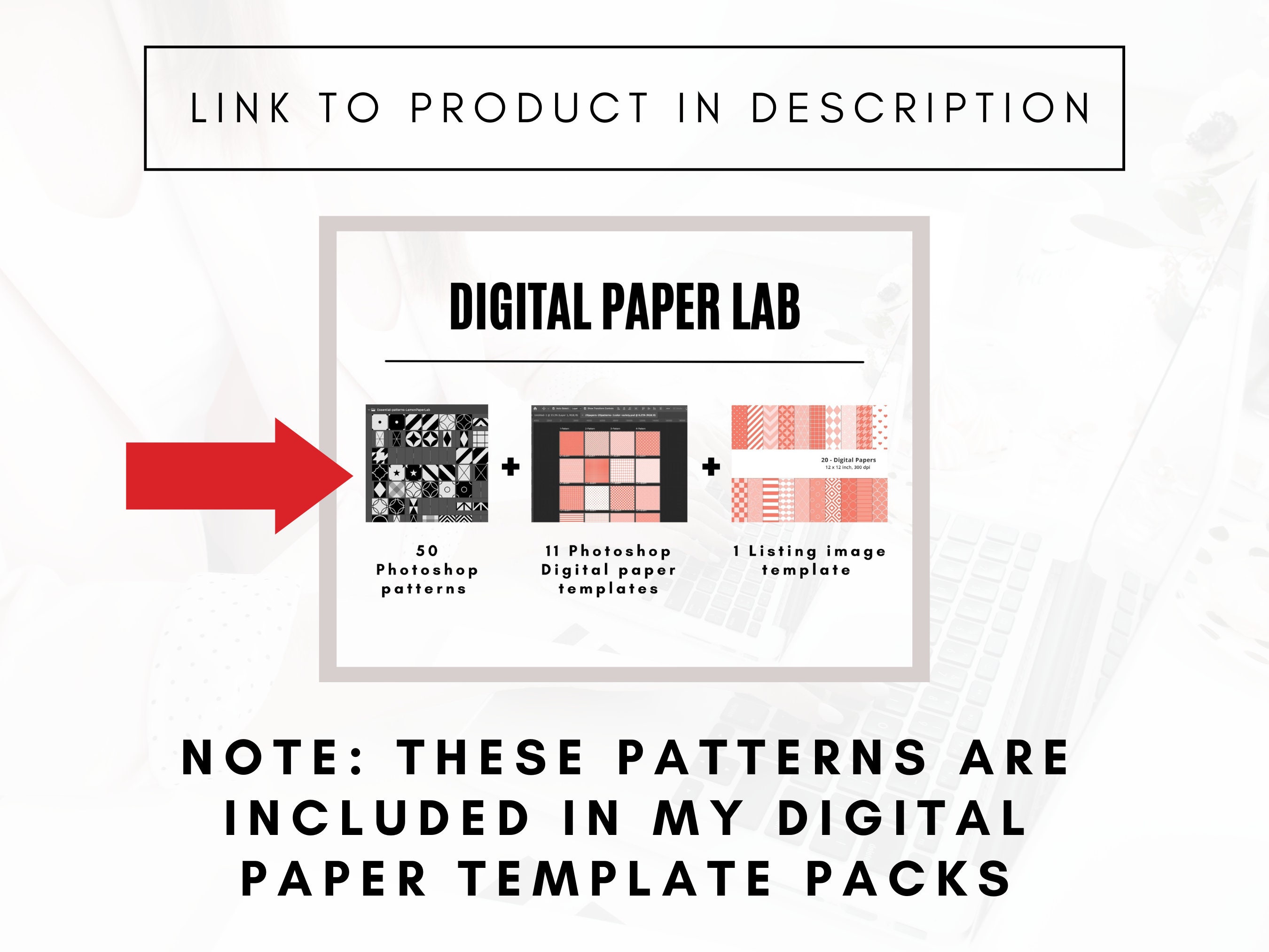 50 Essential Patterns to Use With Adobe Photoshop - Etsy
