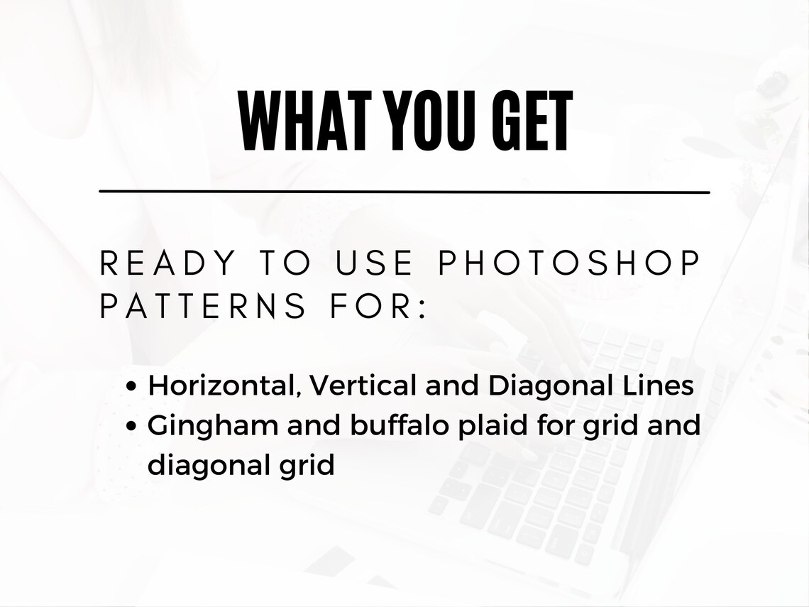 Plaid Pattern Maker Photoshop Patterns, Digital Paper Template and ...