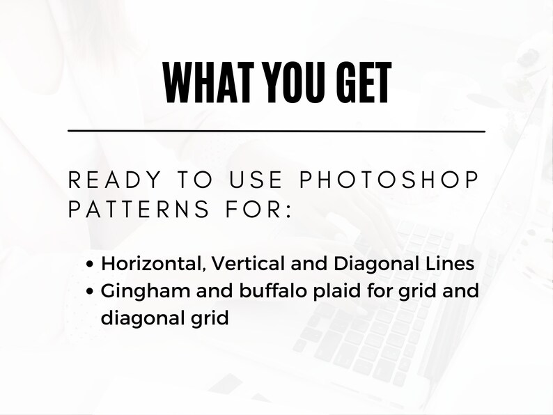 Plaid Pattern Maker Photoshop Patterns, Digital Paper Template and ...