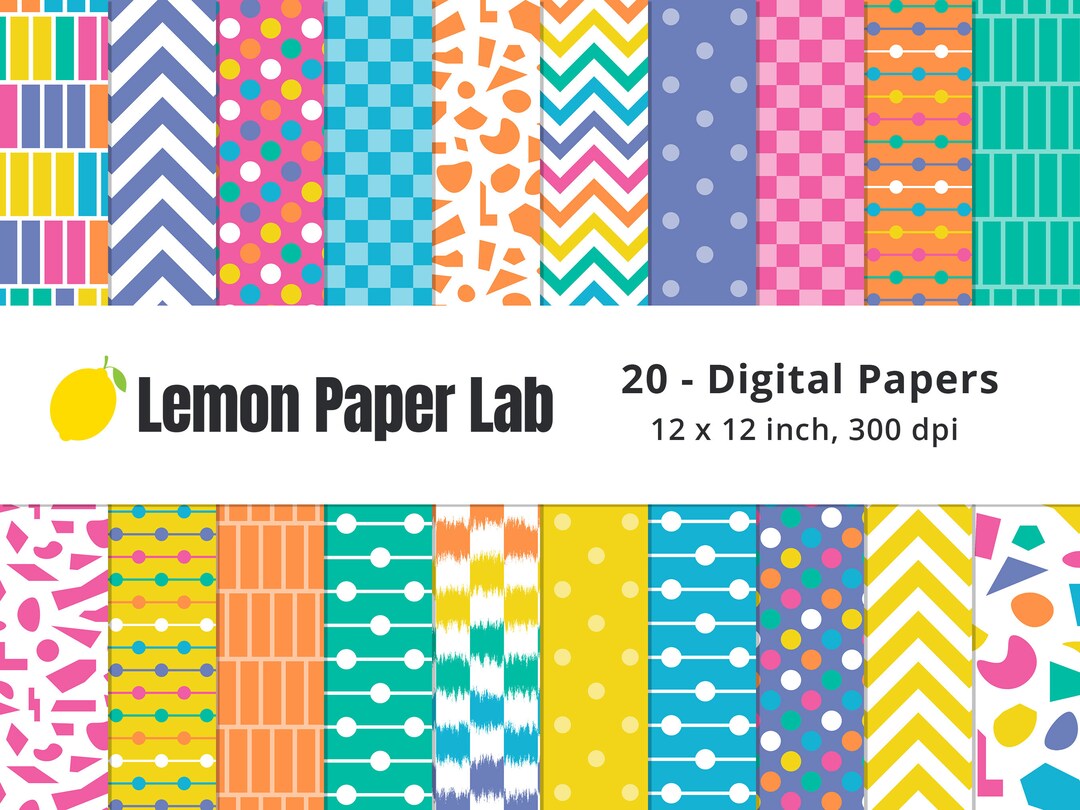 Bright Rainbow Pattern, Rainbow Digital Paper, Rainbow Background, Fun ...