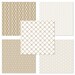 Brown Digital Paper, Khaki Backgrounds, Seamless Geometric Patterns ...