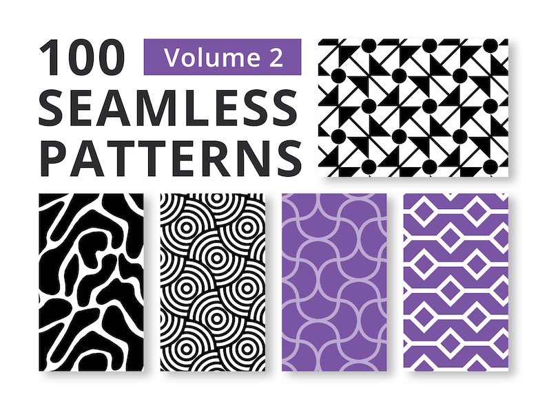 Photoshop Patterns 100 Transparent Seamless Patterns to Use With ...