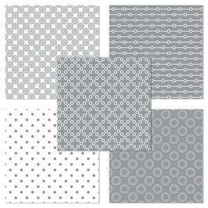 Grey Seamless Prints, Grey Polka Dot Digital Papers, Gray Background ...