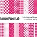 Seamless Pink Scrapbook Paper, Pink and White Patterns, Pink Papers ...