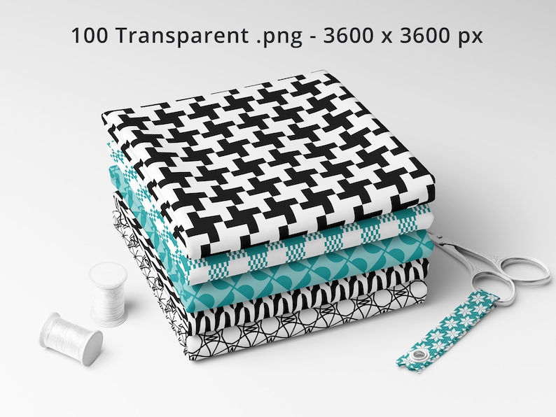 Photoshop Patterns - 100 Transparent Seamless Patterns to Use With ...