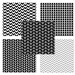 Black and White Digital Paper, Black Chevron Pattern, Chevron ...