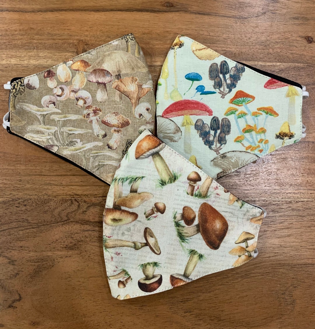 Mushroom Face Mask - Etsy