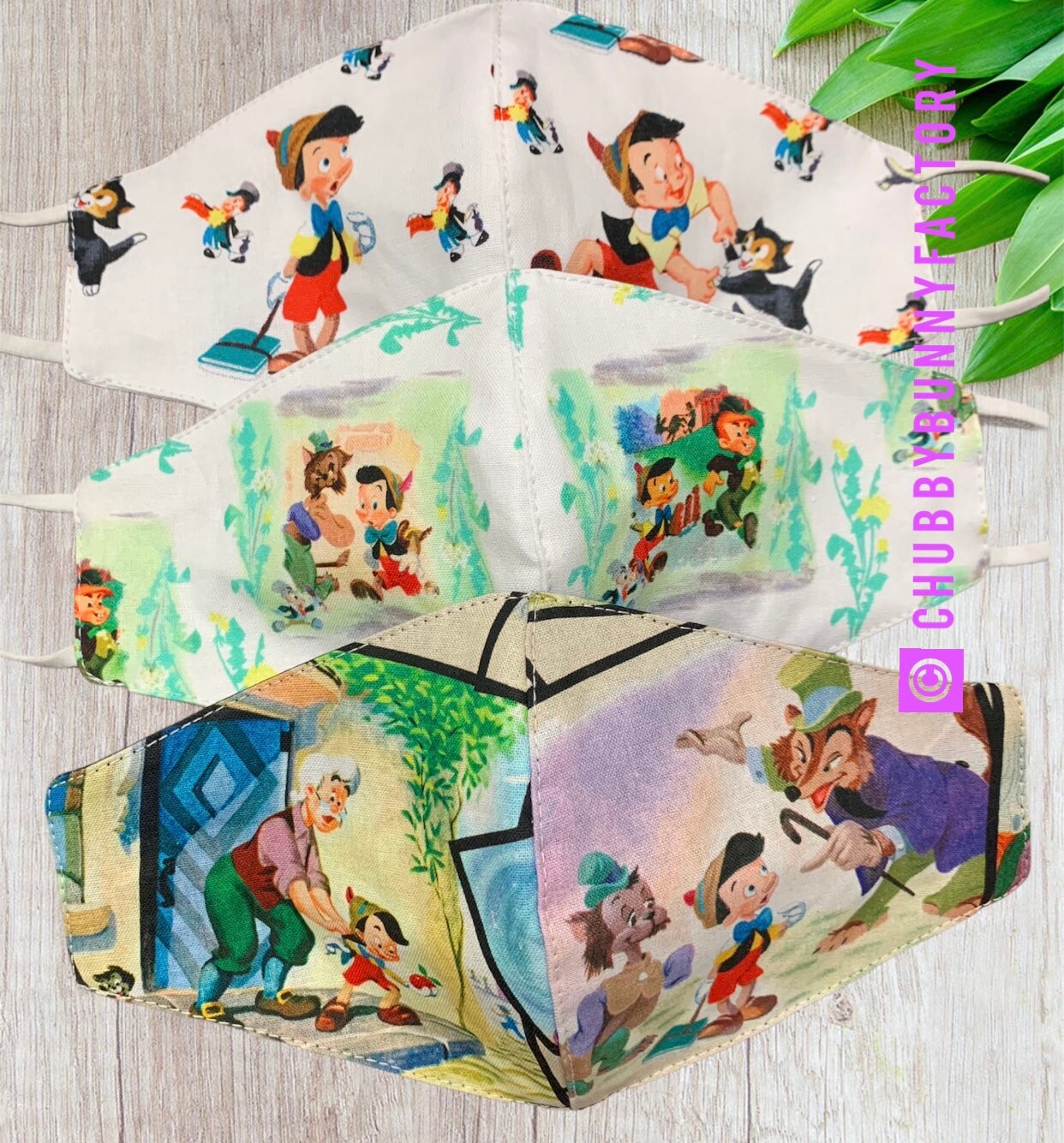 Pinocchio Face mask | Etsy