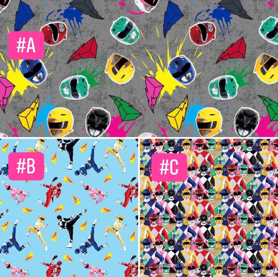 Power Rangers Face Mask - Etsy