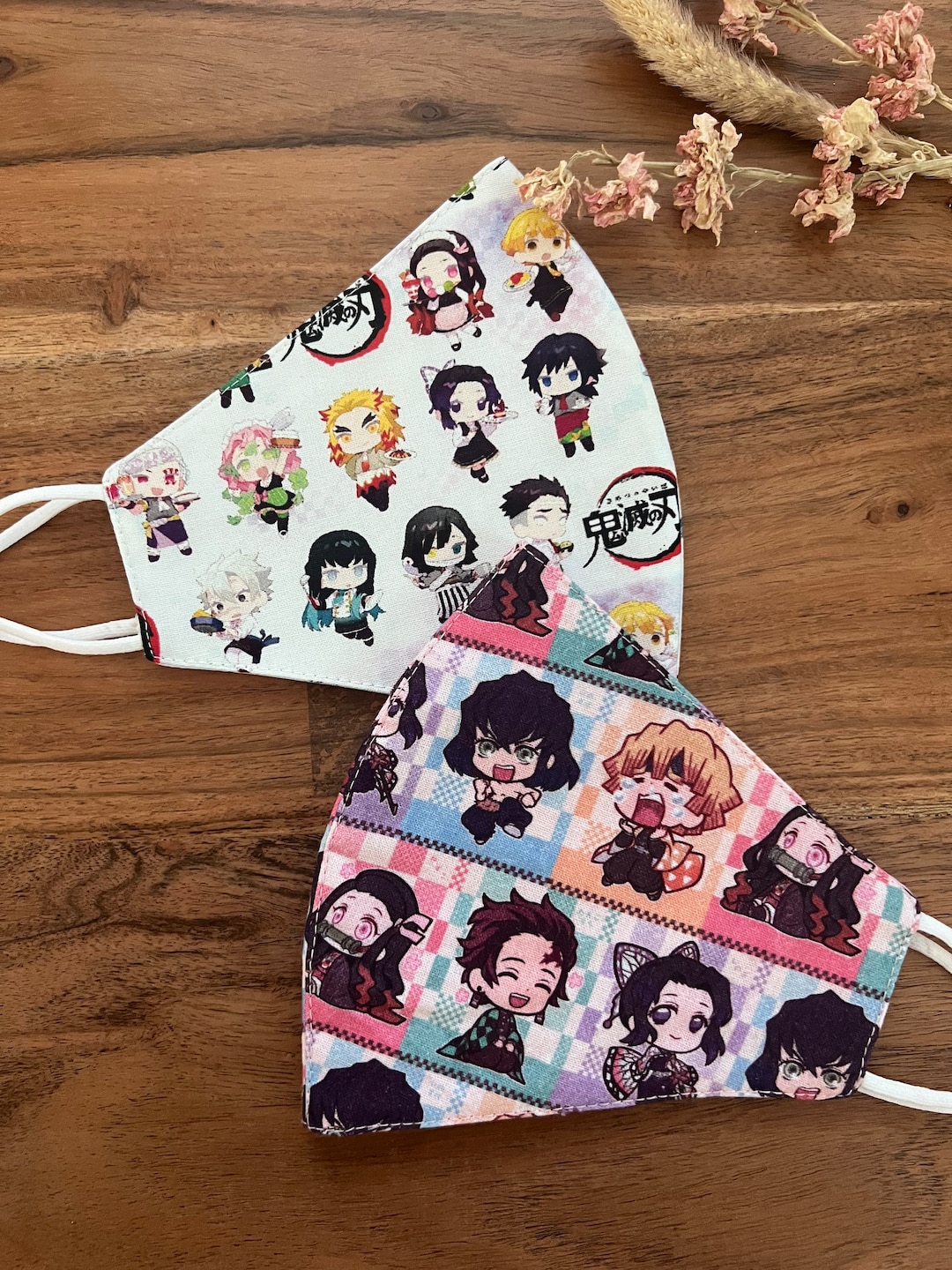 Anime Face Mask | 100% Cotton - Etsy