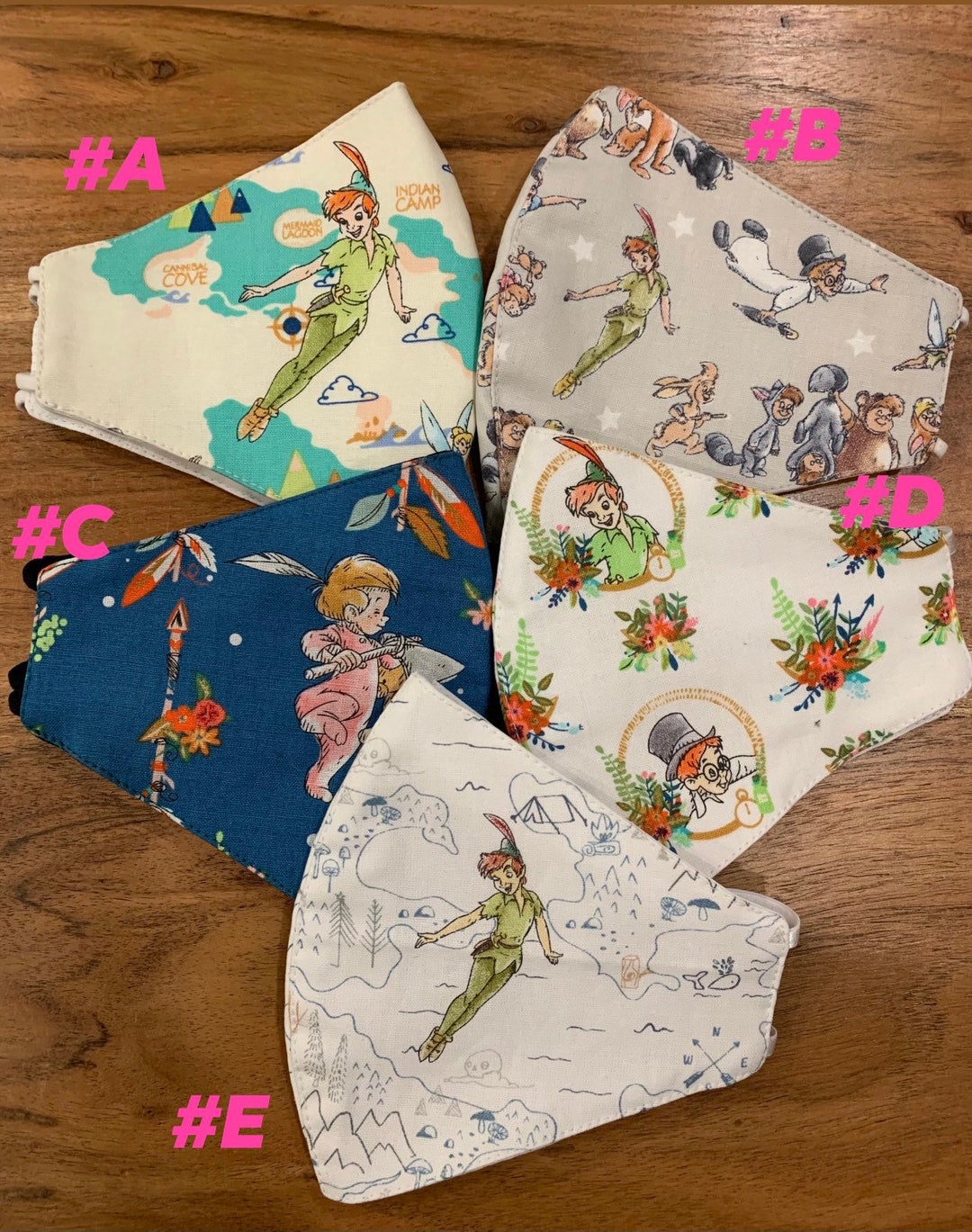 Peter Pan Face Mask - Etsy