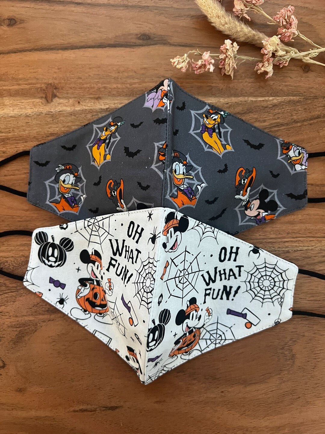 Mickey Halloween Face Masks - Etsy