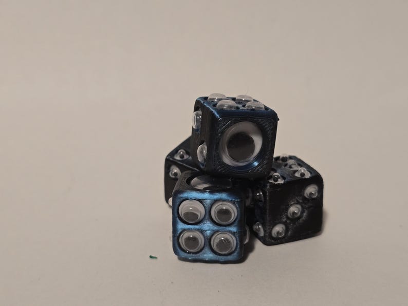 Googly Eyed Dice - Etsy