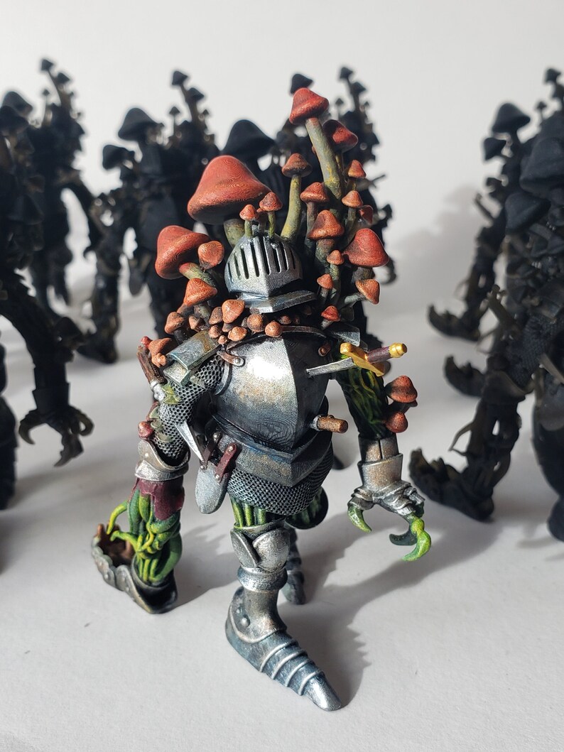 Fungus Knight Statue / Miniature - Etsy
