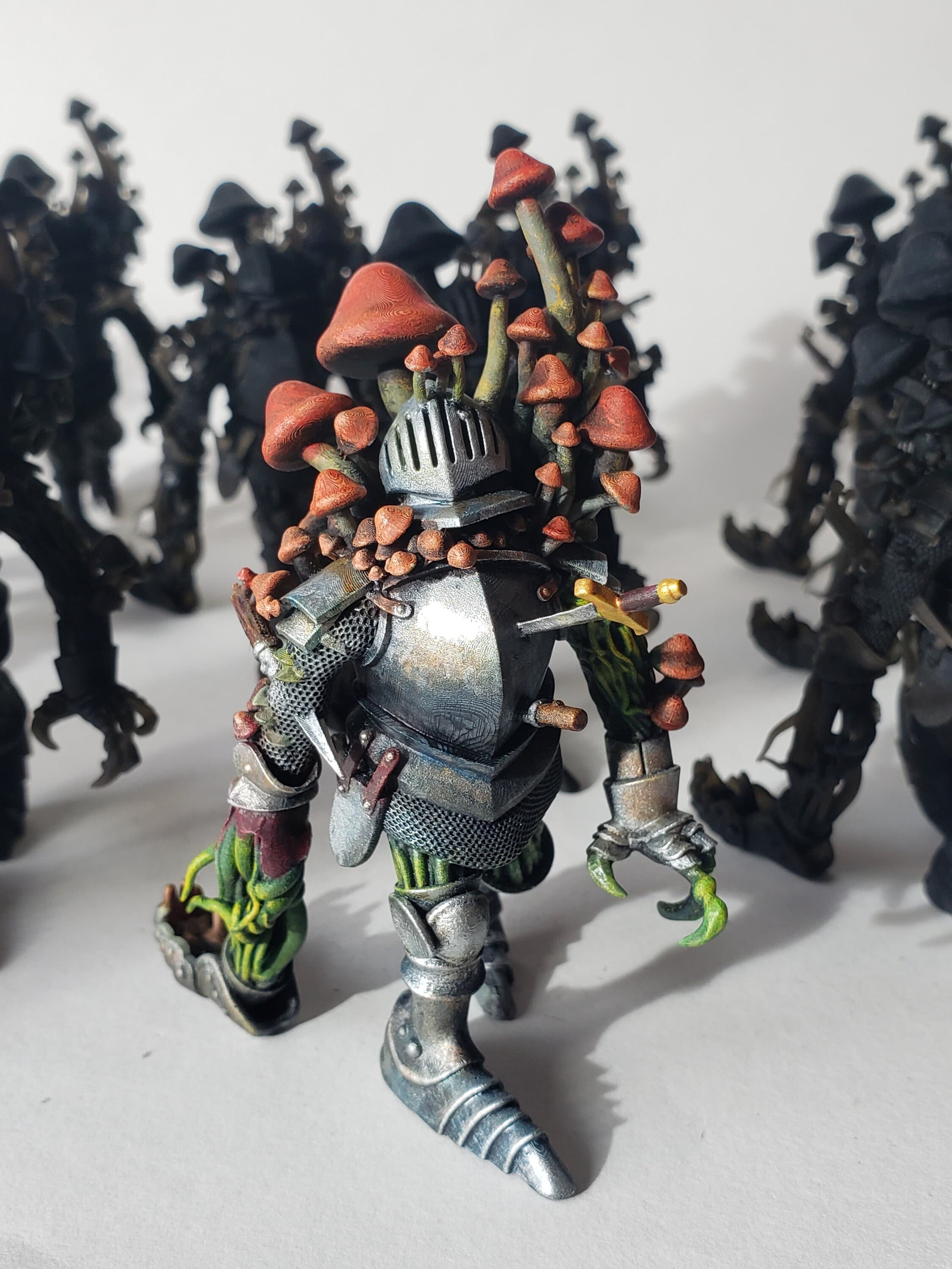 Fungus Knight Statue / Miniature - Etsy