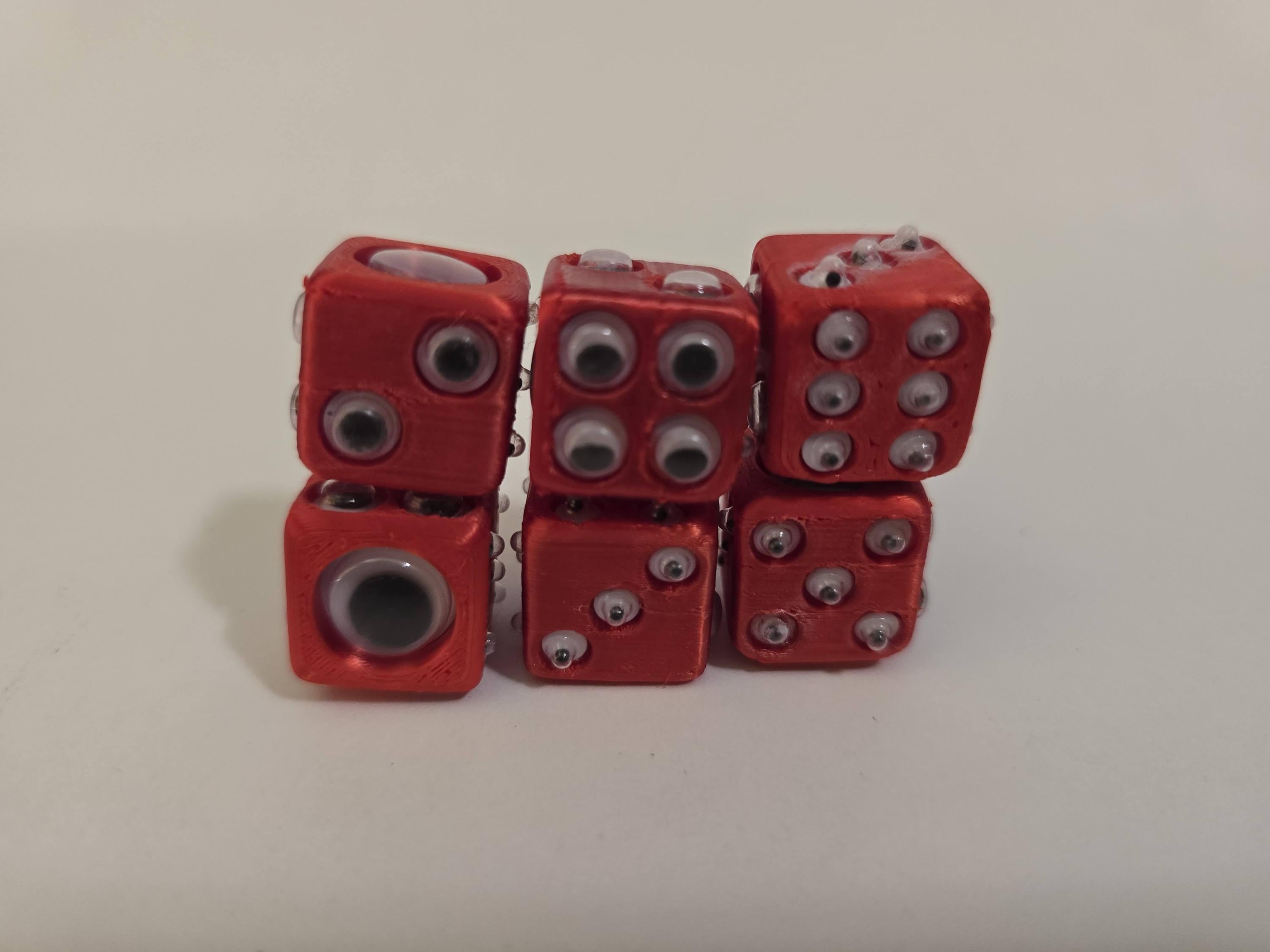 Googly Eyed Dice - Etsy
