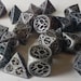 Cathedral Stained Glass Dnd Dice Set - Etsy