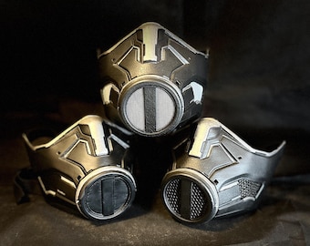 NEW V2 Smoke Mortal Kombat 1 Mask PLEASE Read Description - Etsy