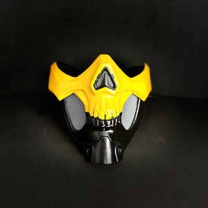 Dark Takeda Mask From Mortal Kombat 1 - Etsy