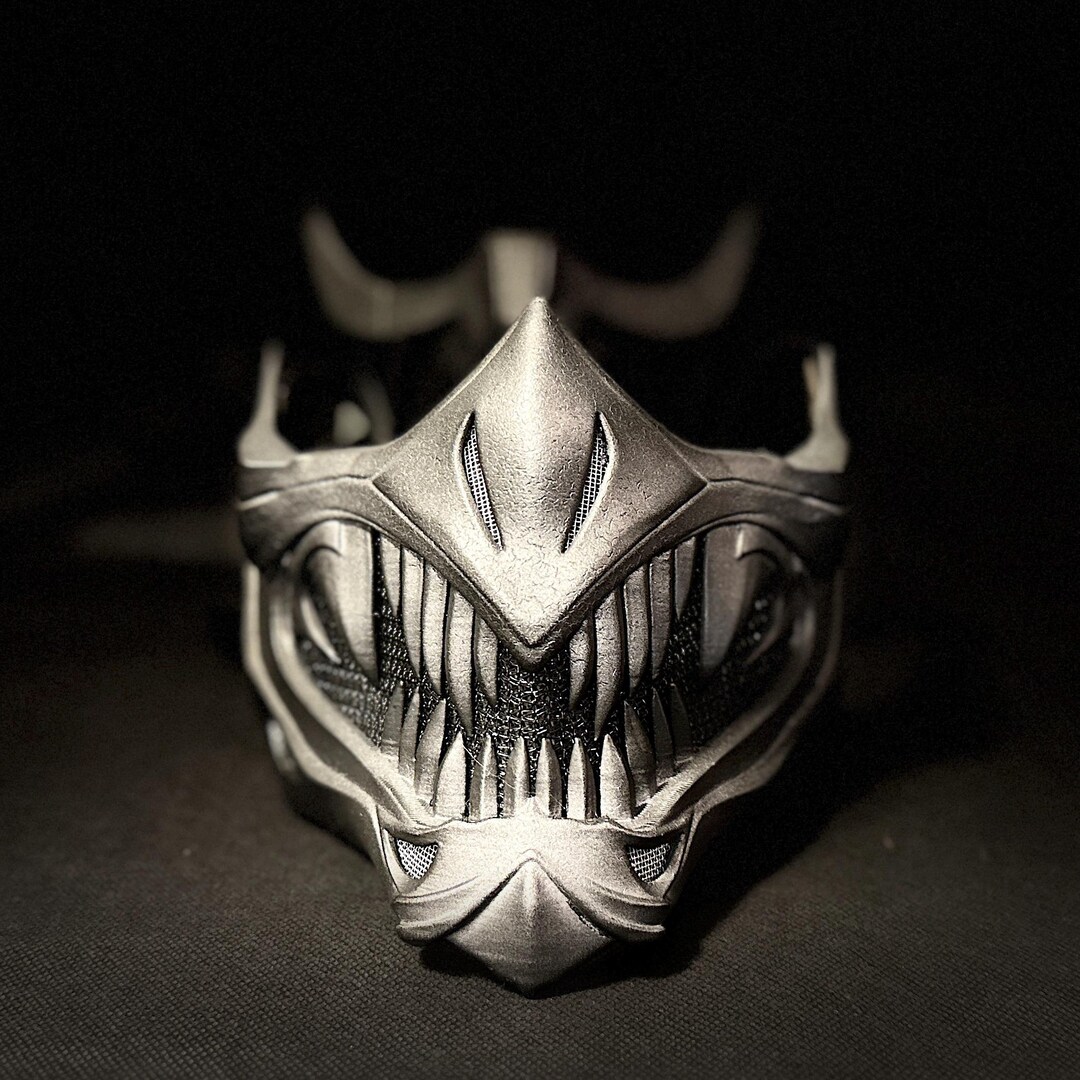 Noob Saibot Mask From Mortal Kombat 1 Chaotic Strategist - Etsy