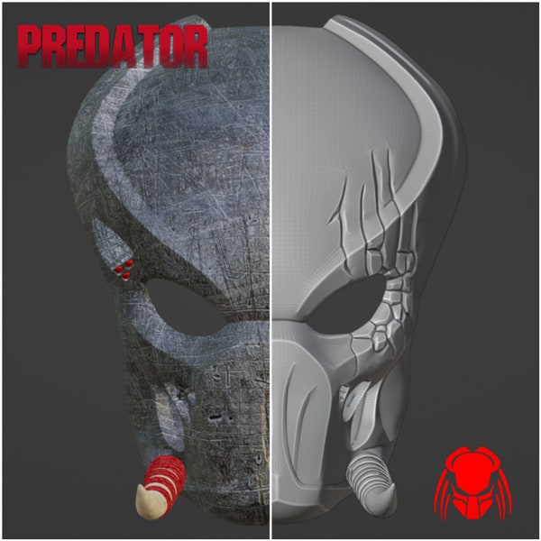Predator Mask - Etsy