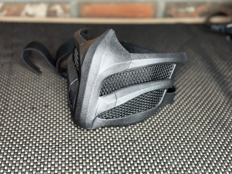 Smoke Mask From Mortal Kombat 9 - Enenra - Etsy